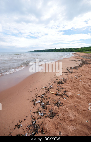Cornucopia Wisconsin Lake Superior beach Stock Photo - Alamy