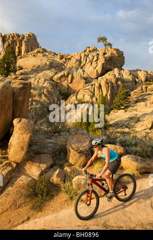 Hartman Rocks Recreation Area trails, Gunnison, Colorado Stock Photo ...