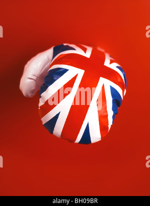 union jack boxing glove Stock Photo - Alamy
