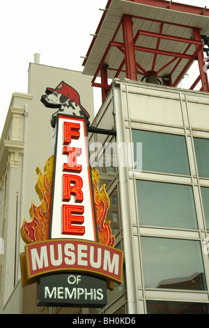 Memphis, TN, Tennessee, Downtown, Fire Museum of Memphis Stock Photo ...