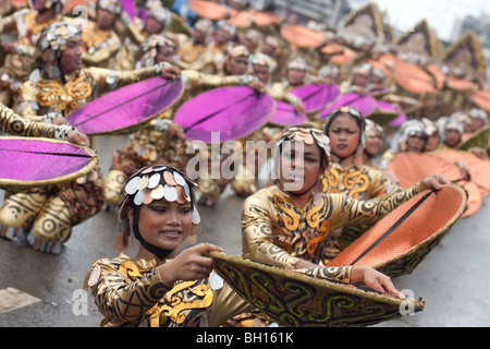 dancers in Sinulog festival,cebu city, philippines Stock Photo - Alamy