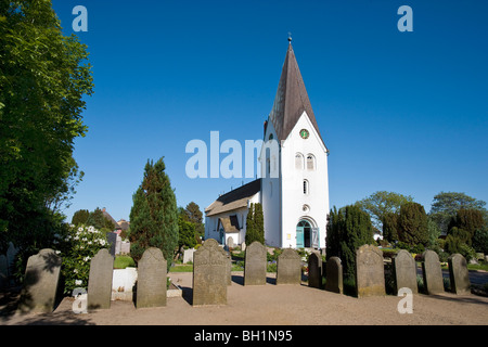 St.-Clemens church, Nebel, Amrum, Germany Stock Photo - Alamy