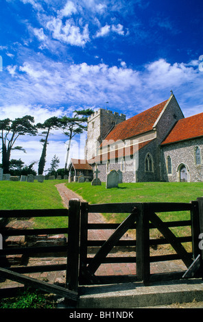 Beddingham Church, East Sussex, England, UK Stock Photo - Alamy