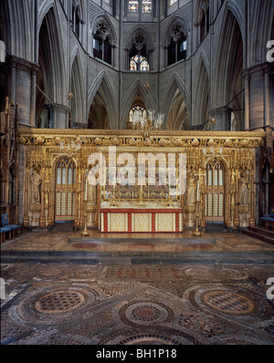 Westminster Abbey, The High Altar, London England UK interior Stock Photo: 47774284 - Alamy