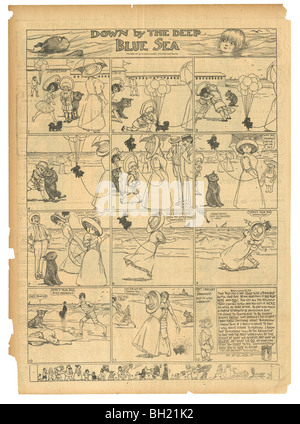 Buster Brown & His Dog Tige Stock Photo - Alamy