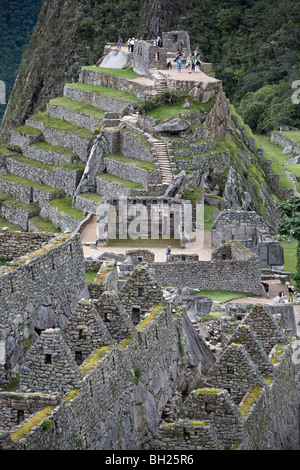 Royal Tombs at Machu Picchu Peru South America Stock Photo - Alamy