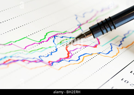 Monitoring of stock index dynamics Stock Photo - Alamy