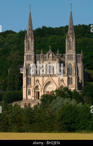 Notre Dame de Montligeon Basilica in La Chapelle Montligeon in the ...