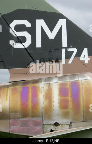 JET FIGHTER AIRCRAFT FUSELAGE RESTORATION MUSEUM Stock Photo - Alamy