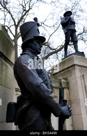 The Rifles Brigade 1914-1918 war memorial in London Stock Photo ...