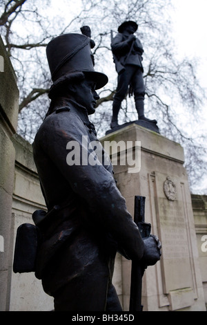 The Rifles Brigade 1914-1918 war memorial in London Stock Photo - Alamy