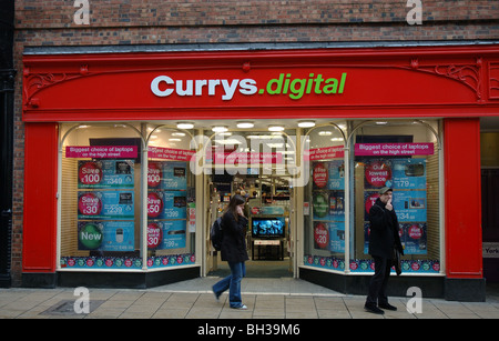 Currys electrical store front Stock Photo - Alamy