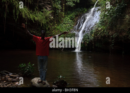 Africa Kpalime Togo Water Waterfalls Wome Falls Stock Photo - Alamy