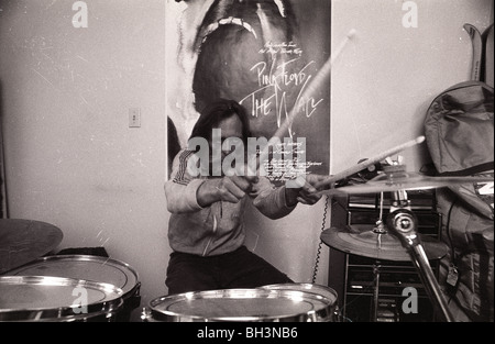 1960s musician Skip Spence outside a halfway house on the streets of ...