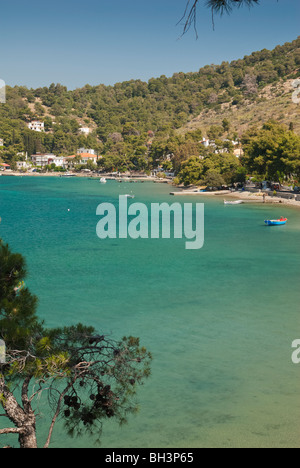 Megalo Neorio beach, Poros Island, Greece Stock Photo - Alamy