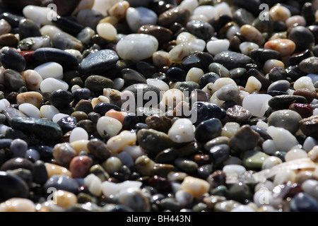 Flint beach, south coast of Crete Stock Photo - Alamy