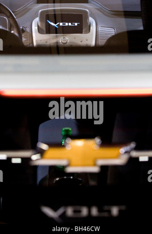 A Chevy Volt on display Stock Photo - Alamy