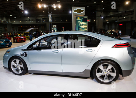 A Chevy Volt on display Stock Photo - Alamy