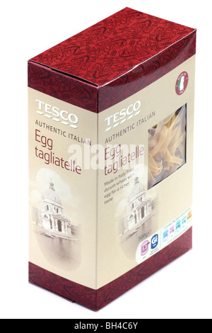 500 gram box of Tesco Italian Lasagne durum wheat Stock Photo - Alamy