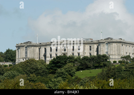 The National Library of Wales building, Aberystwyth, Wales, UK Stock ...