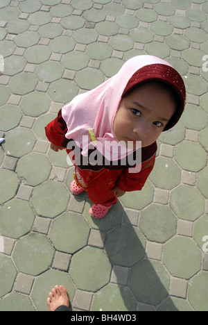 muslim girl at koh samui, thailand Stock Photo - Alamy