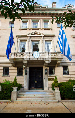 Embassy of Greece in Washington DC Stock Photo - Alamy