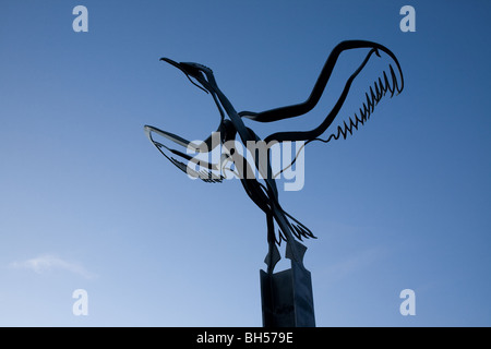 Taking Flight Sculptures by Craig Knowles on the River Wear, Sunderland ...