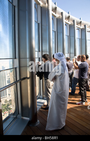 Downtown, Dubai, viewing platform, skyscraper, deck, Burj Khalifa, Burj ...