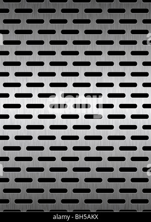 brushed metal oblong Stock Photo - Alamy