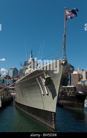Destroyer HMAS Vampire at the Australian National Maritime Museum ...