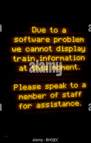A public display notice of the British Railways built 92203 Black ...
