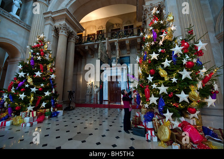 Christmas Trees at Blenheim Palace Stock Photo - Alamy