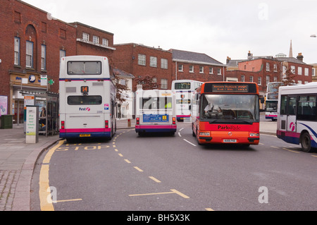 Public transport buses in Norwich , Norfolk , England , Britain , Uk ...