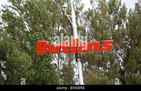 Butlins logo at Bognor Regis camp, Sussex Stock Photo - Alamy