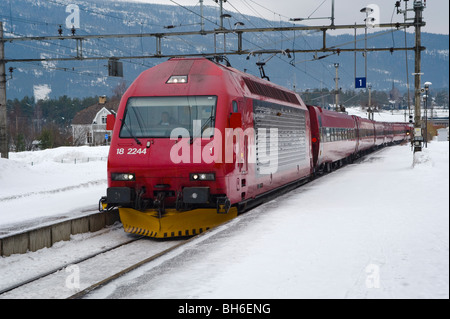 Norwegian State Railways NSB railway station in Stavanger Norway Stock ...