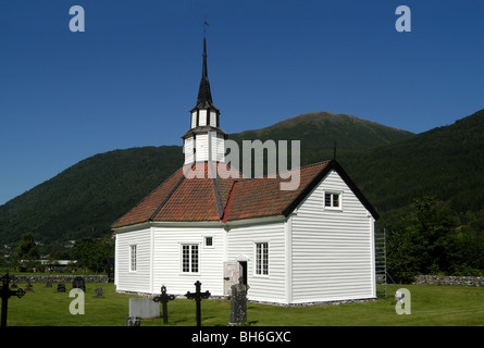 Rose Church in Stordal, Norway Stock Photo - Alamy