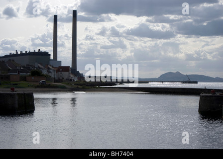 Cockenzie Power Station from Seton Sands, East Lothian Stock Photo - Alamy