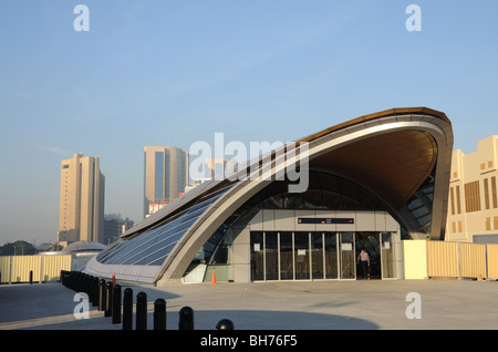 The Union Metro Station, Deira, Dubai, United Arab Emirates Stock Photo ...
