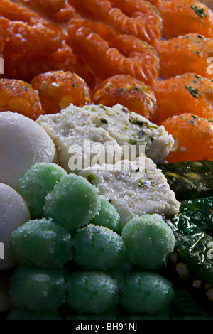 Different coloured sweets Stock Photo - Alamy
