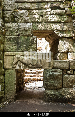The Lion gate at Butrint in Southern Albania Stock Photo - Alamy
