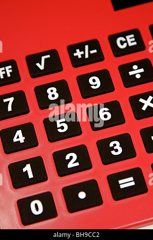 Students desktop lesson plan and calculator Stock Photo - Alamy