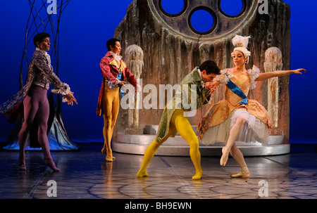 Cinderella and Prince Charming Ballroom dancing in Ballet Jorgen stage ...