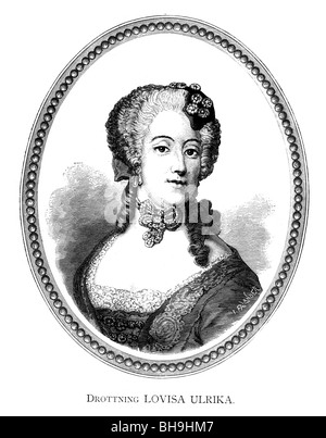 Louisa Ulrika of Prussia (1720-1782). Artist: Björk, Jakob (1726-1793 ...