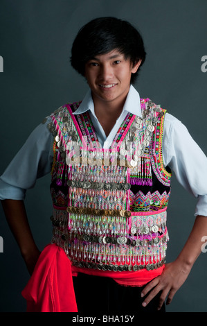 Handsome young boy, son of Hmong Laotian refugee family Stock Photo - Alamy