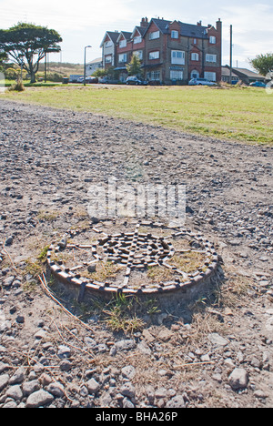 Peak Alum Works and Raven Hall Hotel, from Cinder Track, Ravenscar ...