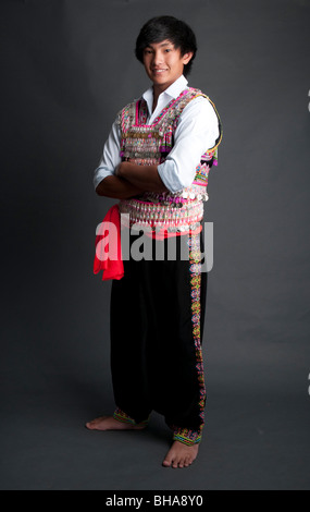 Handsome young boy, son of Hmong Laotian refugee family Stock Photo - Alamy