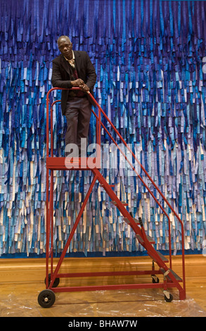 Abdoulaye Konaté African contemporary artist in Bamako, Mali ,West ...