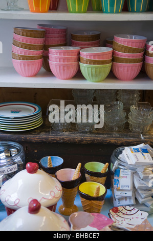Interior of the Brewster Store, Brewster, Cape Cod, Massachusetts, USA ...