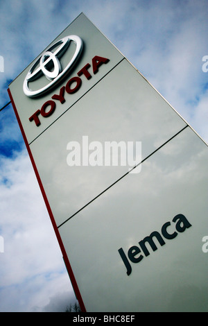 Toyota Jemca, Toyota logo, Toyota sign Stock Photo - Alamy