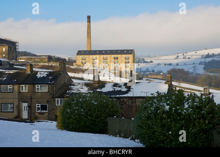 Oats Royd Mill, Luddenden, converted to apartments, near Halifax, West ...